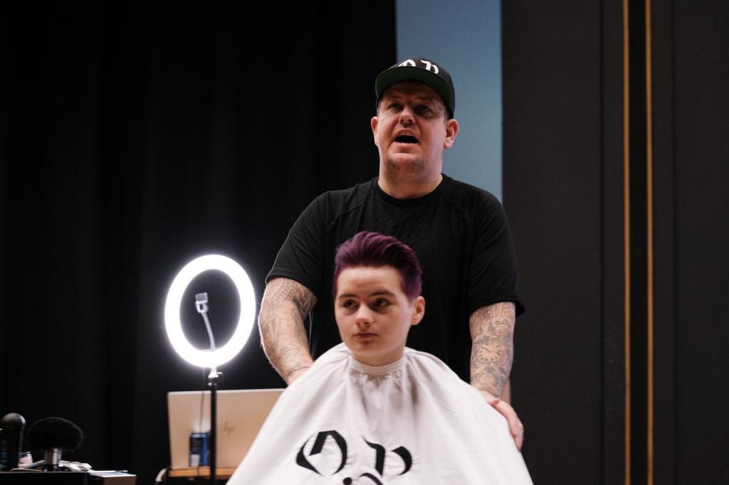 Pioneering and award winning barber.josh.o.p delivers training for ...